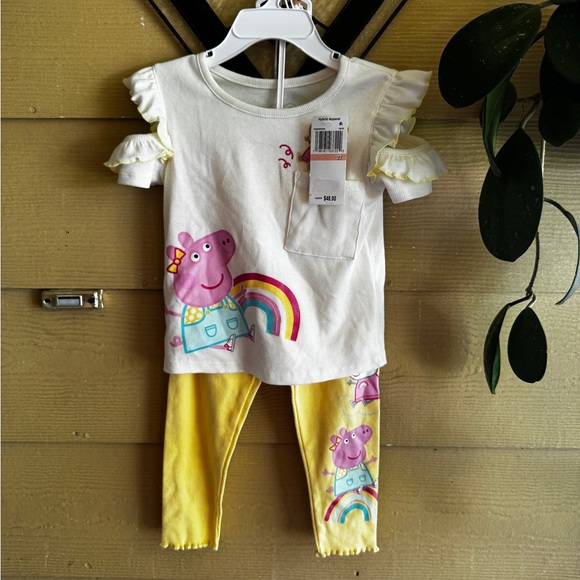 peppa pig , Hibrid Apparel | Other | Peppa Pig Kids Outfit White And ...